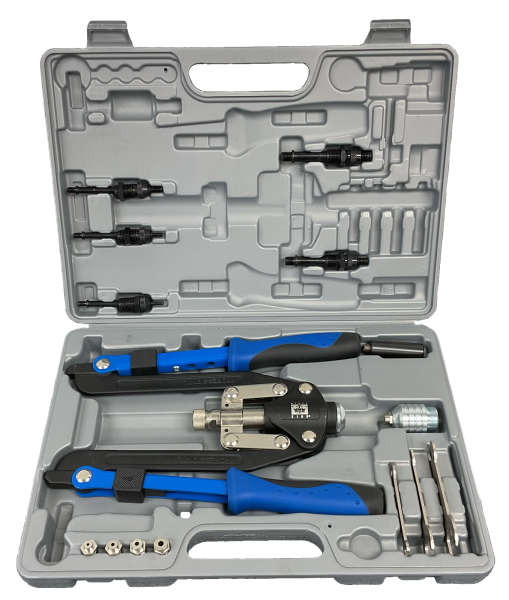 RK-21 Rivet King Rivet / Rivet Nut Setter Tool Combo (1/8-1/4 Pop ...