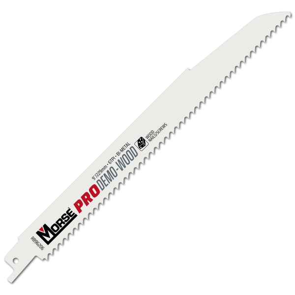 9 X 7/8 X .062 PRO Bi-Metal Demolition Reciprocating Blades 8/11 TPI ...